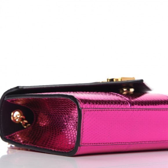 Yves Saint Laurent | Bags | Ysl Saint Laurent Kate Metallic Snakeskin ...